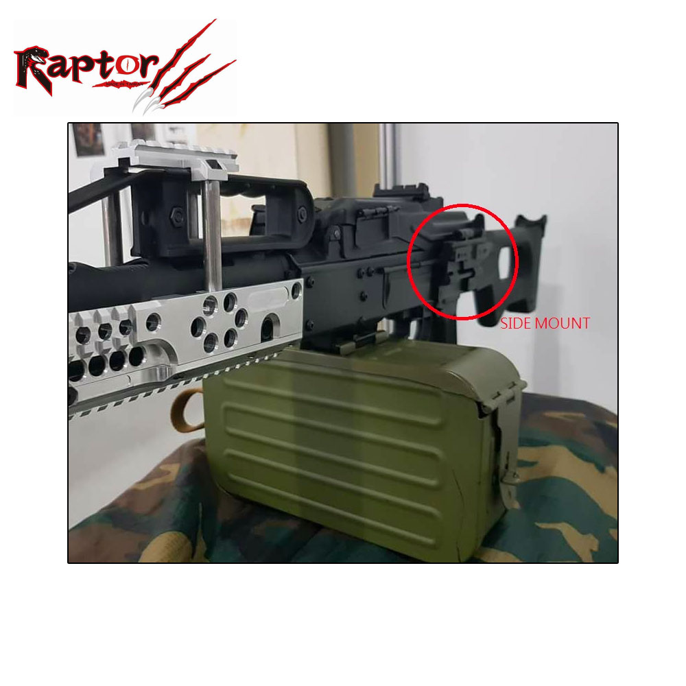 Tactical PKP Side Rail Mount TWI Raptor - Airsoft Zone UK